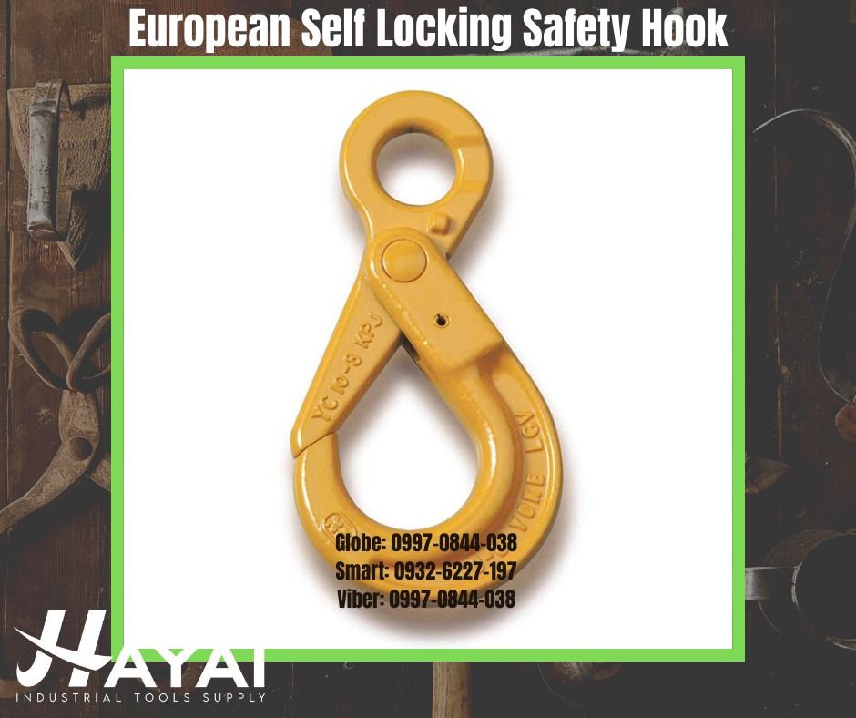 European Self Locking Safety Hook, Commercial & Industrial, Industrial ...