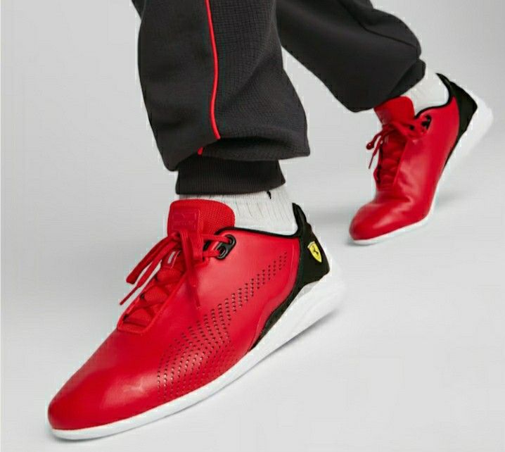 Ferrari Drift Cat Decima Puma Red Shoe, Men's Fashion, Footwear, Casual ...