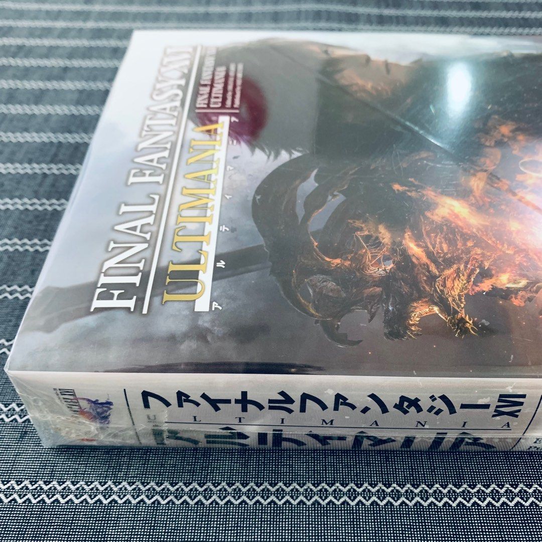 FINAL FANTASY XVI Ultimania [Japan Edition] Book, Hobbies & Toys, Books ...
