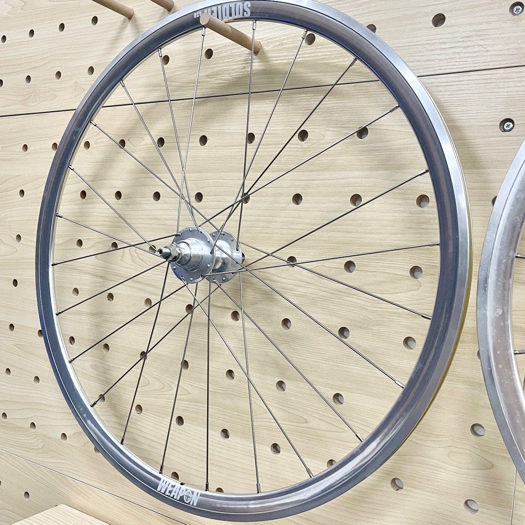 Fixie wheel/weapon wheelset/weapon A30 sliver wheel/bike wheel/bicycle ...