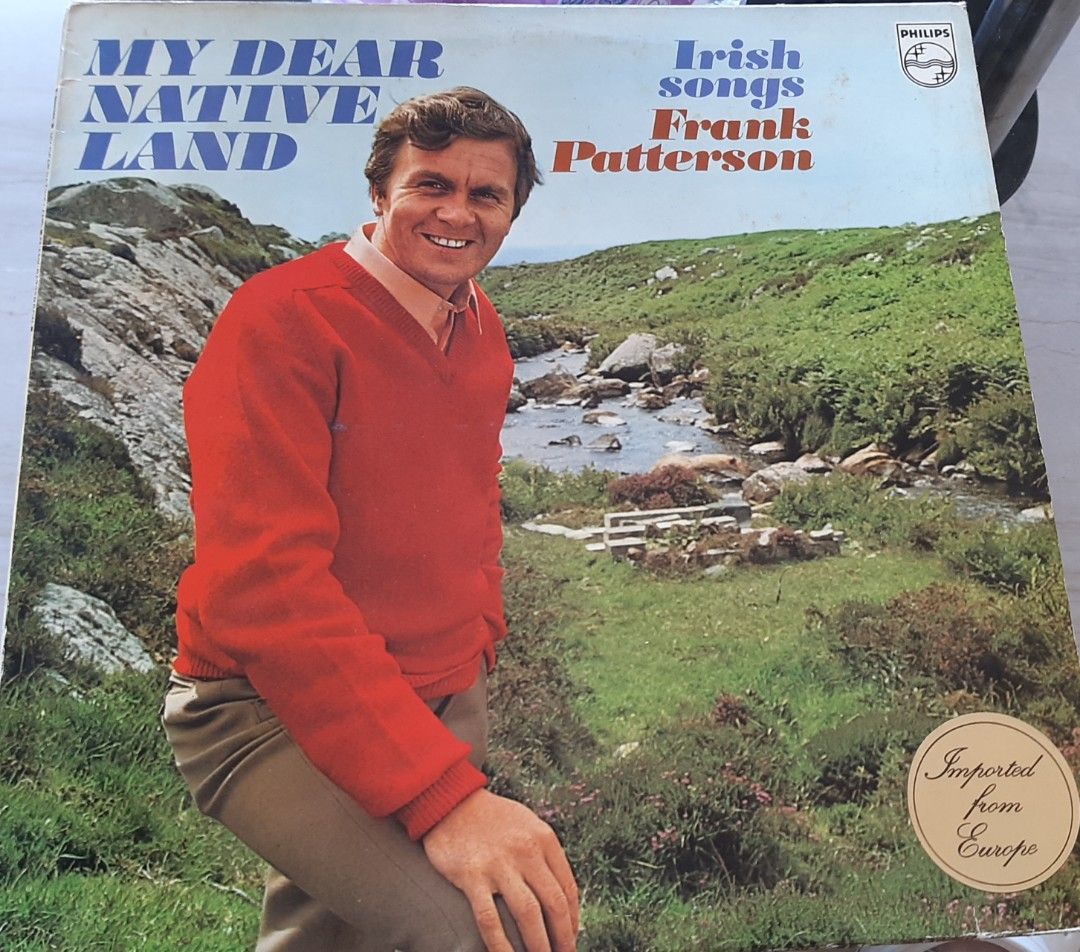 Frank Patterson Irish Song vinyl lp record, Hobbies & Toys, Music ...