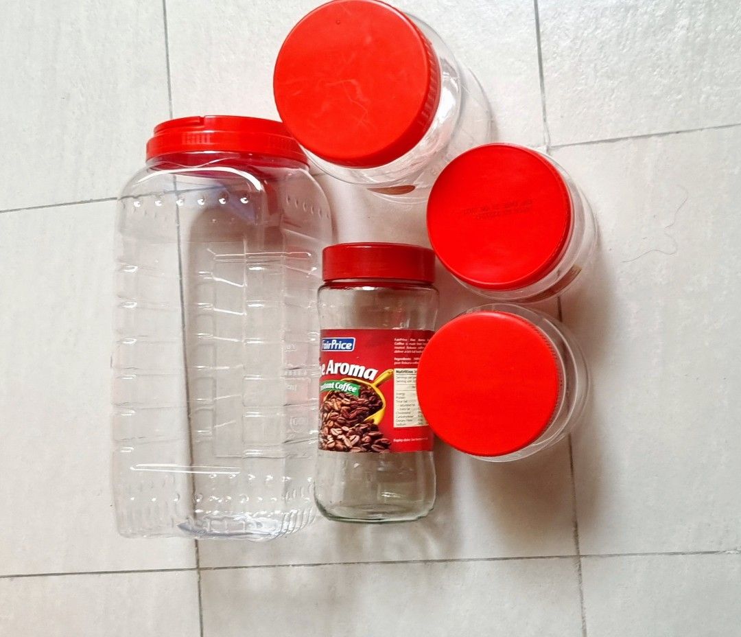 FREE PLASTIC & GLASS CONTAINERS, Furniture & Home Living, Kitchenware ...