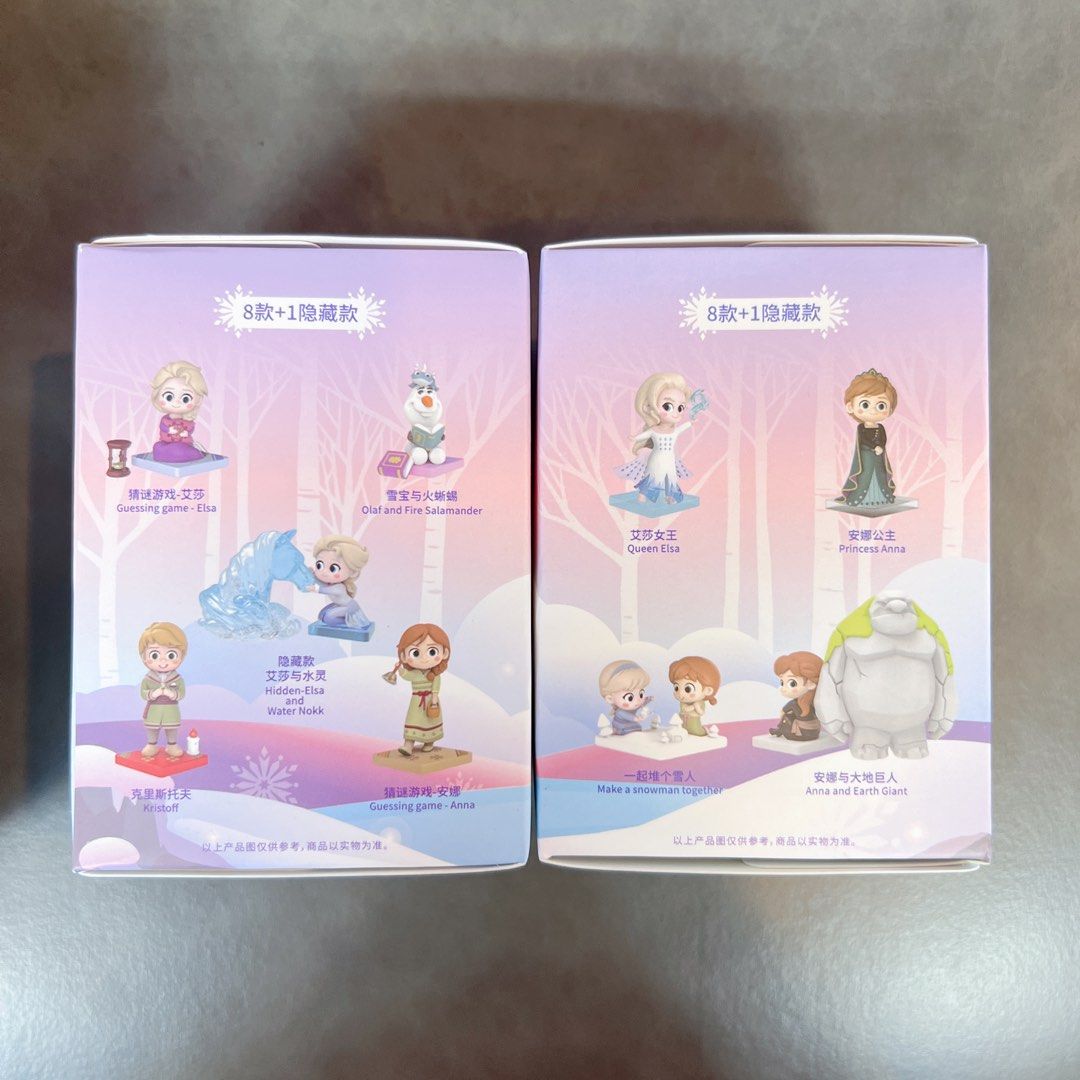Frozen II Blind Box | Elsa Anna Olaf Kristoff| Disney | Figurine ...