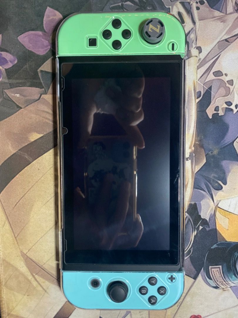 Full Set Nintendo Switch V2 Limited Edition Animal Crossing, Video ...