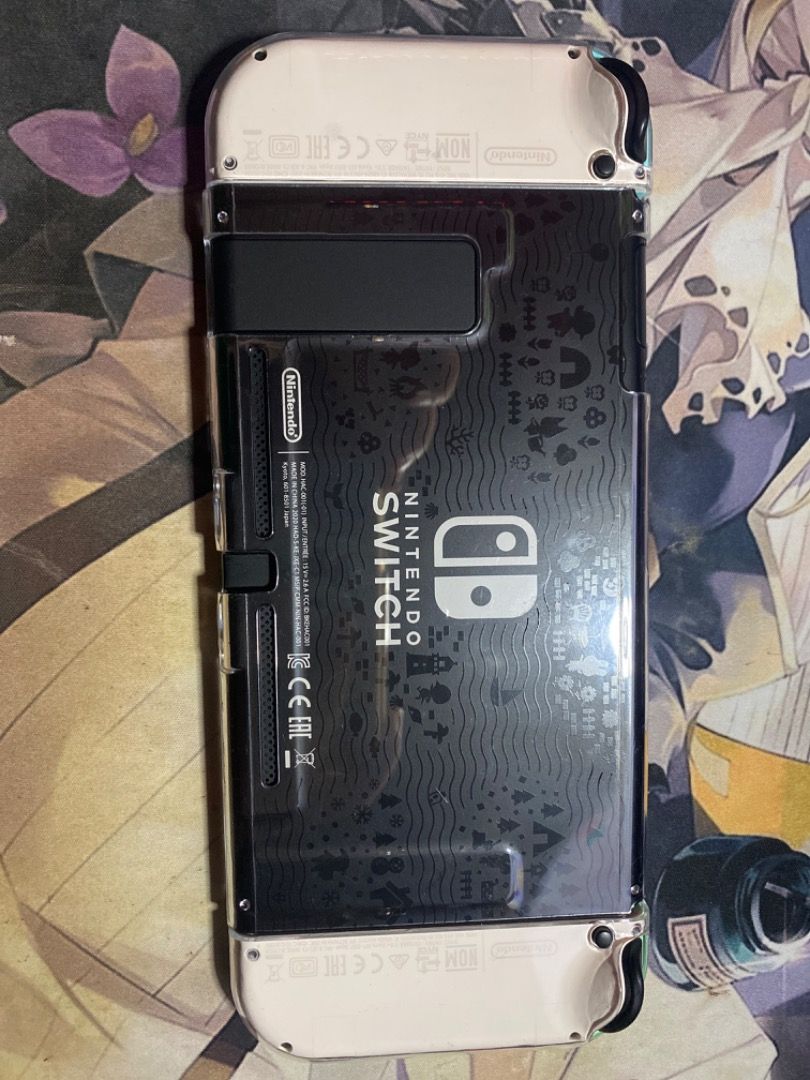 Full Set Nintendo Switch V2 Limited Edition Animal Crossing, Video ...