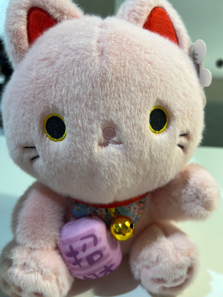 Fun Claw Pink Fortune Cat, Hobbies & Toys, Toys & Games on Carousell