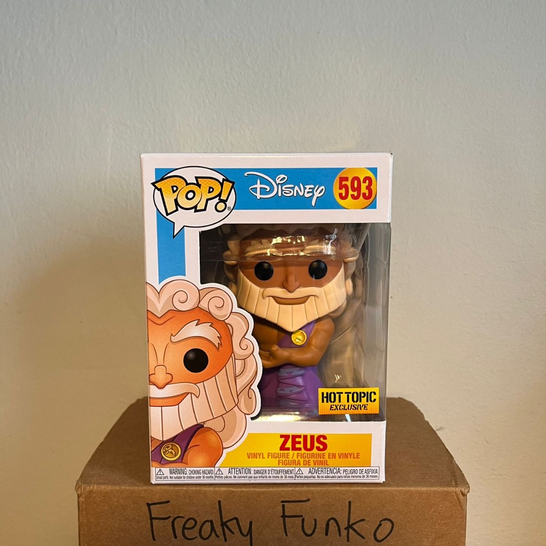 Funko Pop! Disney Hercules : Zeus (Hot topic exclusive), Hobbies & Toys ...