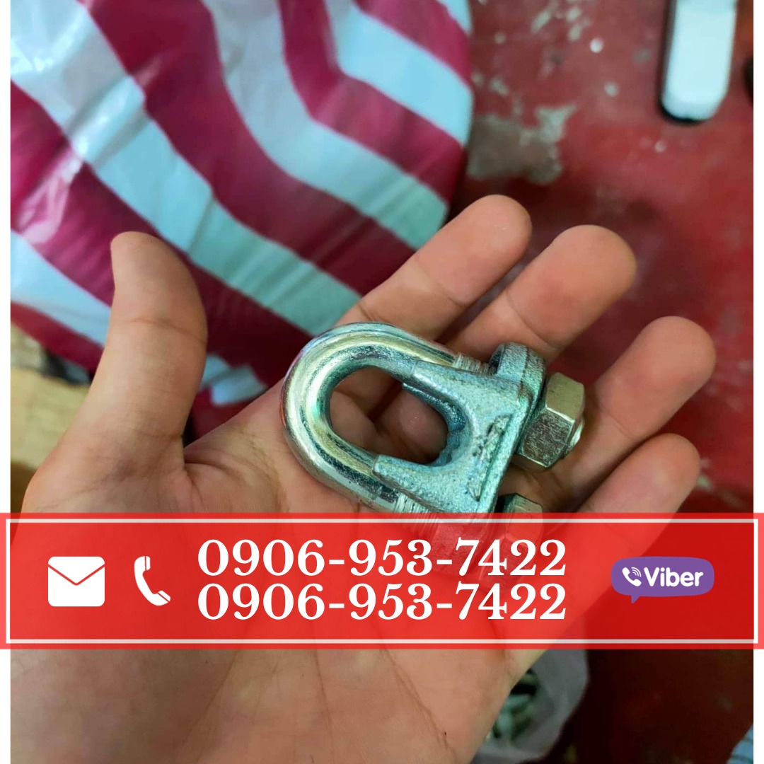 Galvanized Wire Rope Clip 12mm, Commercial & Industrial, Construction ...