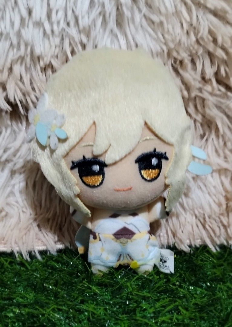 Genshin Impact Lumine chibigurumi plush doll, Hobbies & Toys, Toys & Games on Carousell