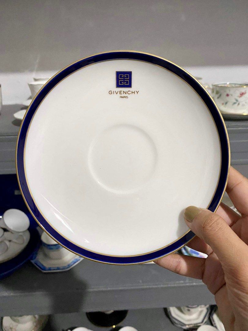 GIVENCHY COFFEE CUP AND SAUCER PAIR, Furniture & Home Living ...