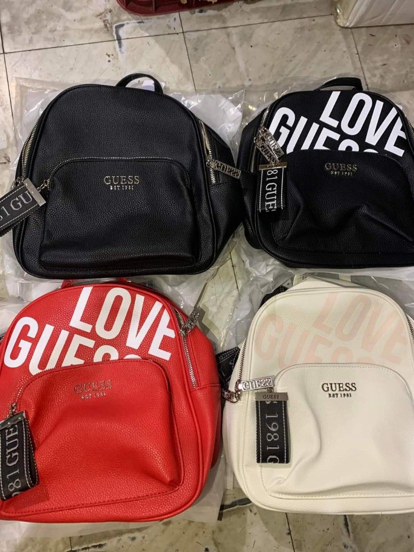 Guess backpack, Women's Fashion, Bags & Wallets, Backpacks on Carousell
