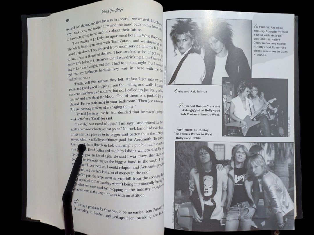 Guns n Roses: Axl Rose, Slash: Watch You Bleed: The Saga of Guns N ...