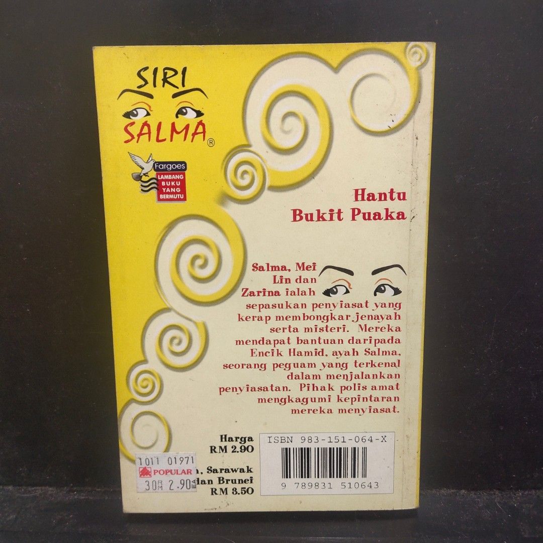 Hantu Bukit Puaka /Siri Salma #38, Hobbies & Toys, Books & Magazines ...