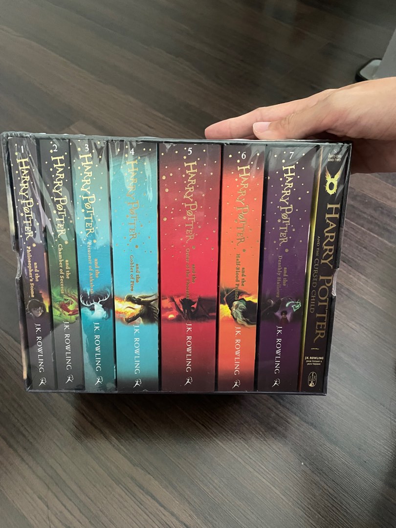 Harry Potter 8 Book Set, Hobbies & Toys, Books & Magazines, Children's ...