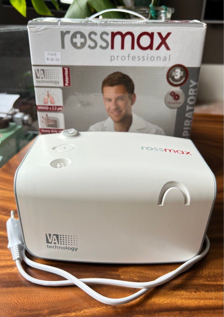 Heavy Duty Nebulizer - Rossmax Professional NB500, Pet Supplies, Health ...