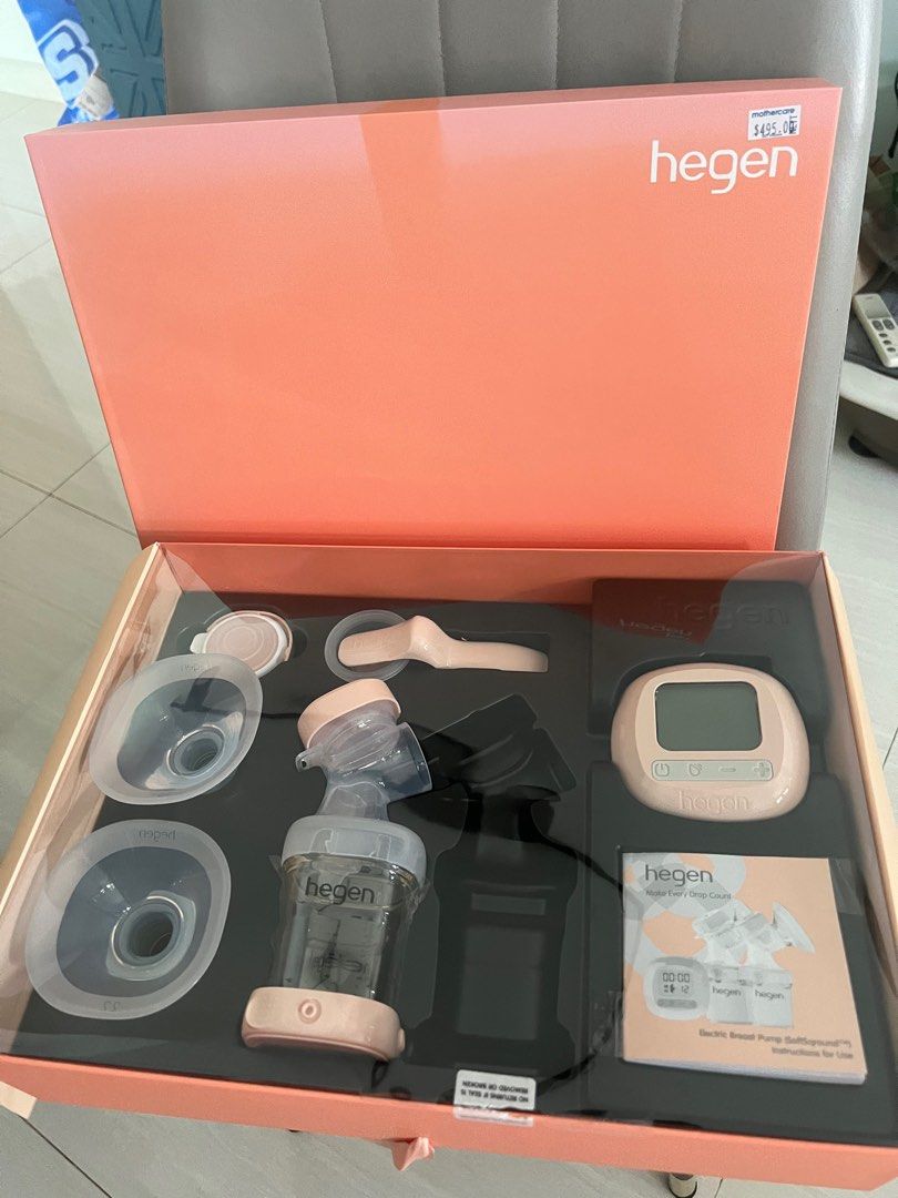 Hegen breast pump set, Babies & Kids, Nursing & Feeding, Breastfeeding ...