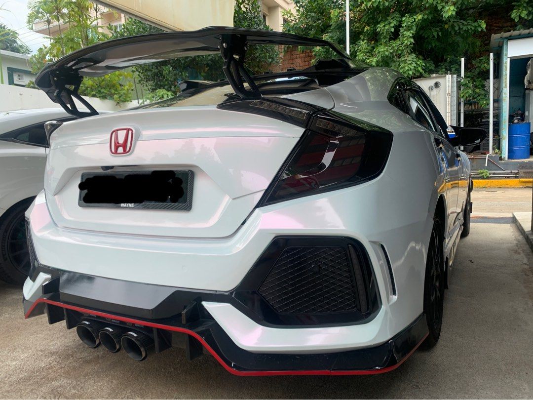 Honda Civic FC type r spoiler / FC450 spoiler / modular spoiler / Rs spoiler / ducktail spoiler ...