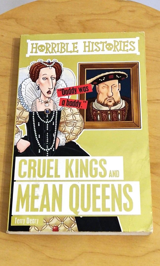 HORRIBLE HISTORIES : CRUEL KINGS AND MEAN QUEENS, Hobbies & Toys, Books ...