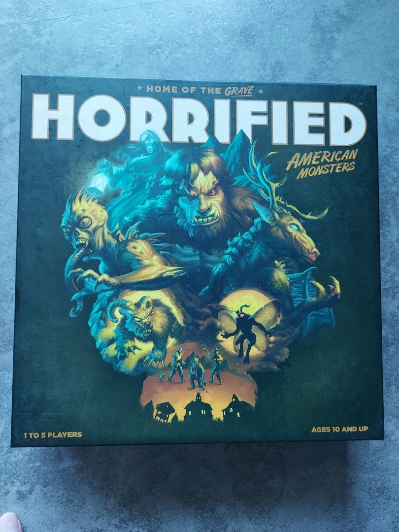 Horrified: American Monsters Board Game, Hobbies & Toys, Toys & Games ...