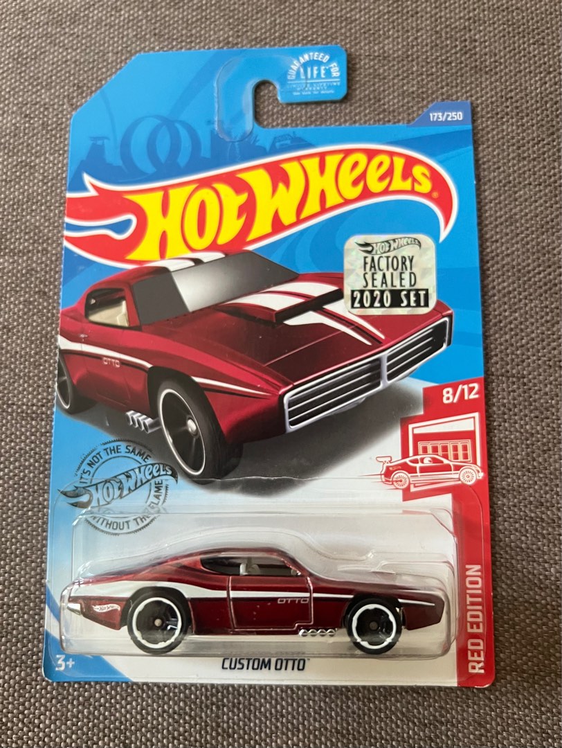 Hot Wheels Custom Otto Red Edition Target Exclusive 2020, Hobbies ...