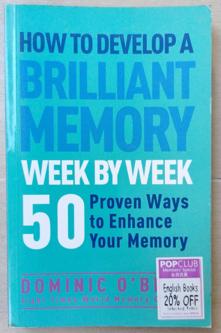 #HOW TO DEVELOP A BRILLIANT MEMORY, Hobbies & Toys, Books & Magazines ...