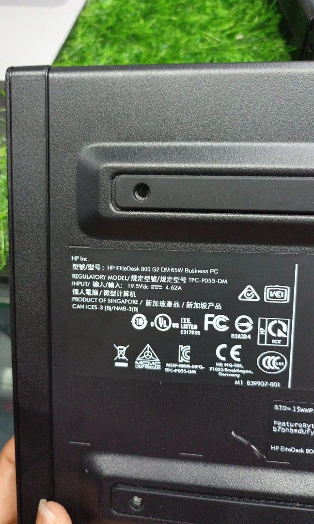 HP Elitedesk 800 G2 Mini Desktop Computers Tech Desktops On Carousell