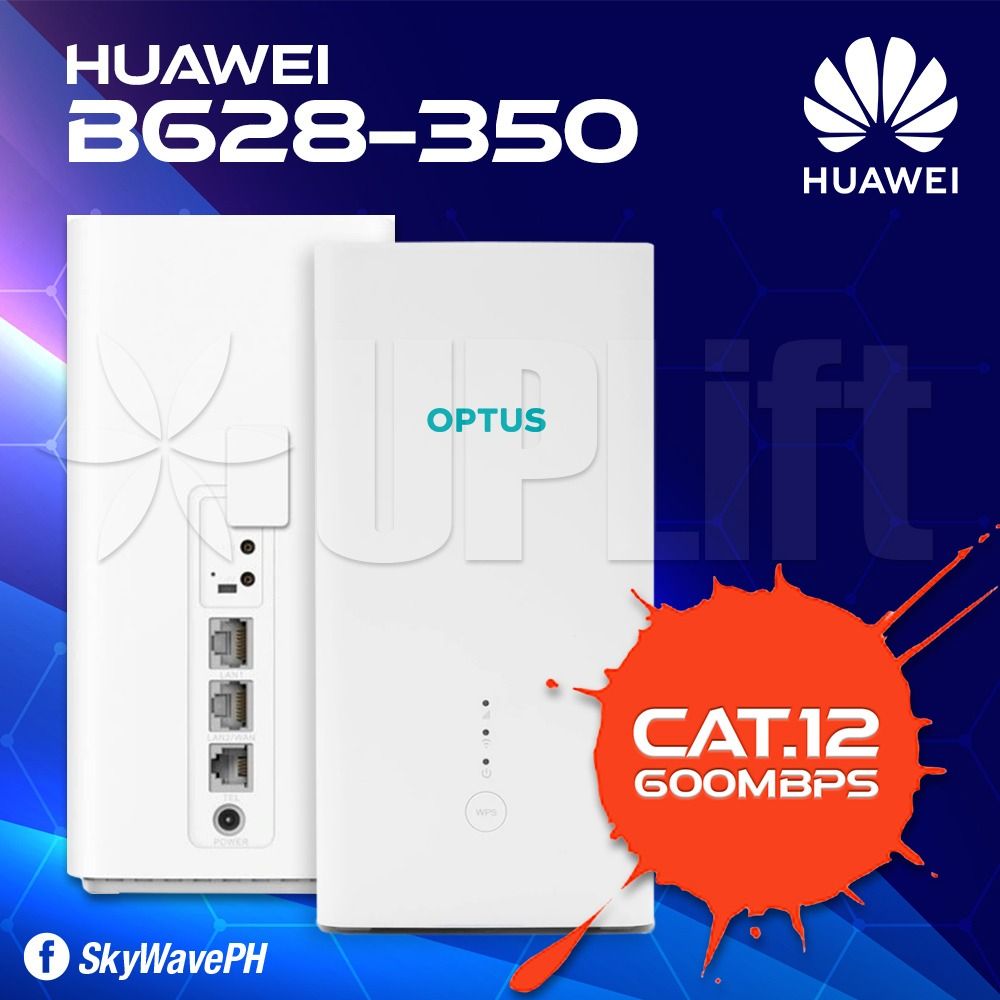 Huawei B628-350 Cat12 4G+ LTE 600Mpbs Openline SIM-Based Wifi Modem Router (Optus), Computers ...