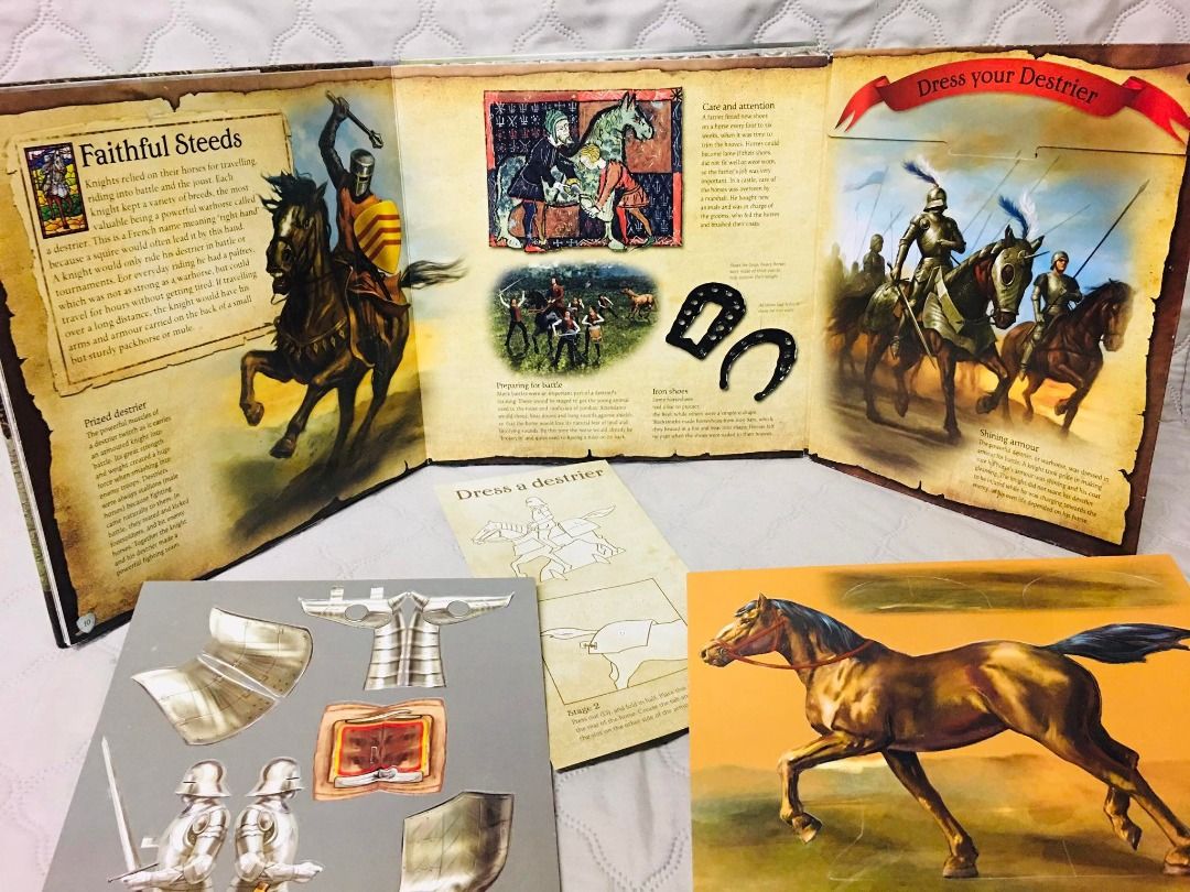 Imagine You're A Knight - 3D Fully Armoured Knight Activity Book (hard ...