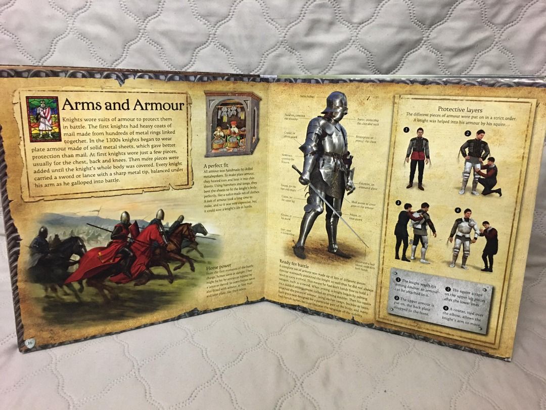 Imagine You're A Knight - 3D Fully Armoured Knight Activity Book (hard ...