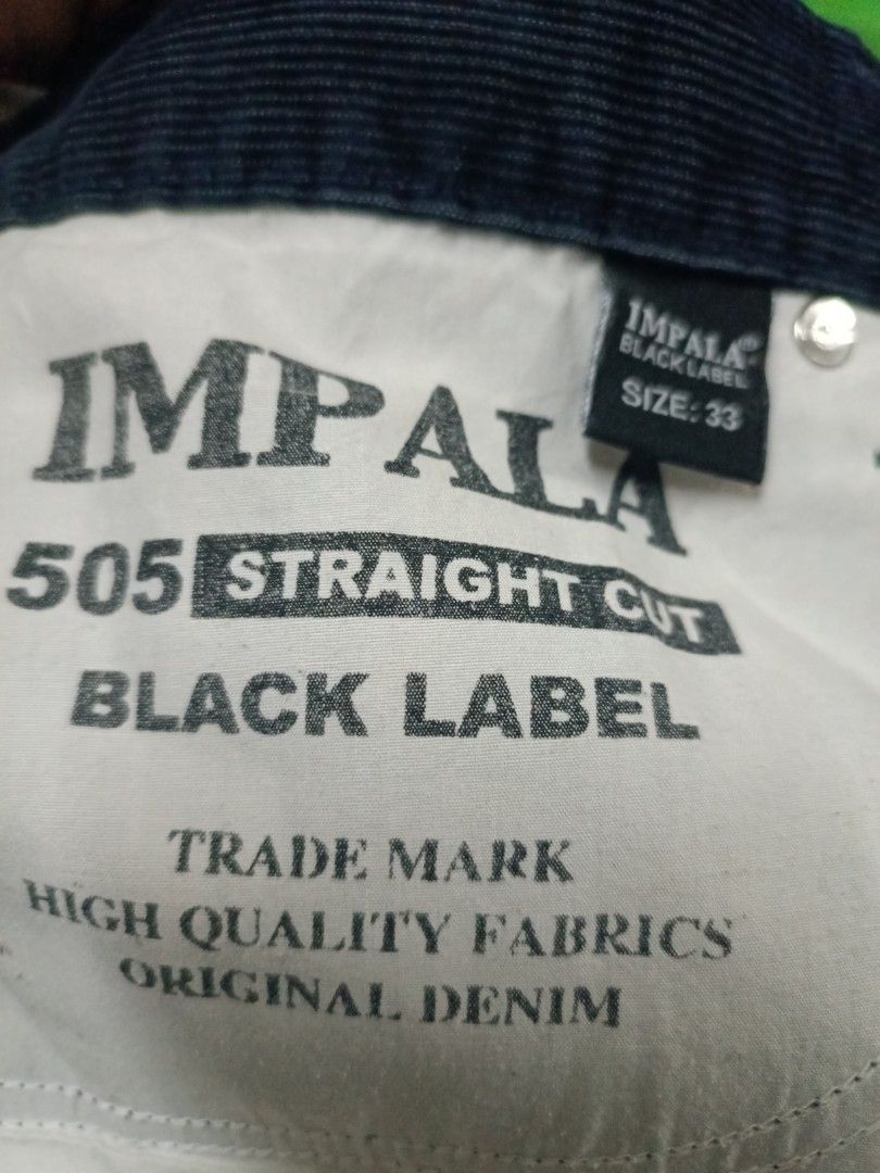 Impala black label corduroy, Men's Fashion, Bottoms, Jeans on Carousell