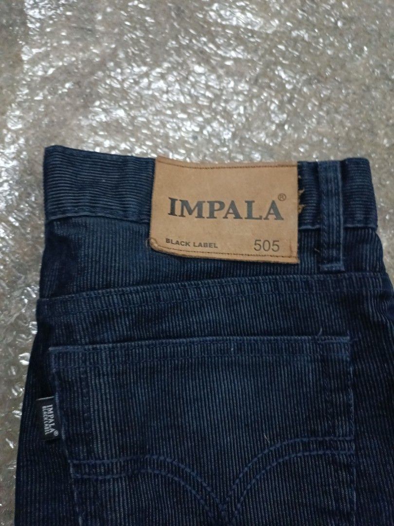 Impala black label corduroy, Men's Fashion, Bottoms, Jeans on Carousell