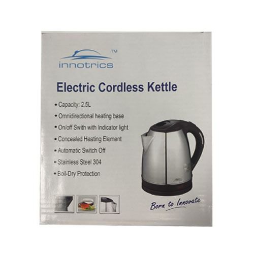 Innotrics CK-1802BA Cordless Kettle 2.5L WITH 1 YEAR WARRANTY, TV ...