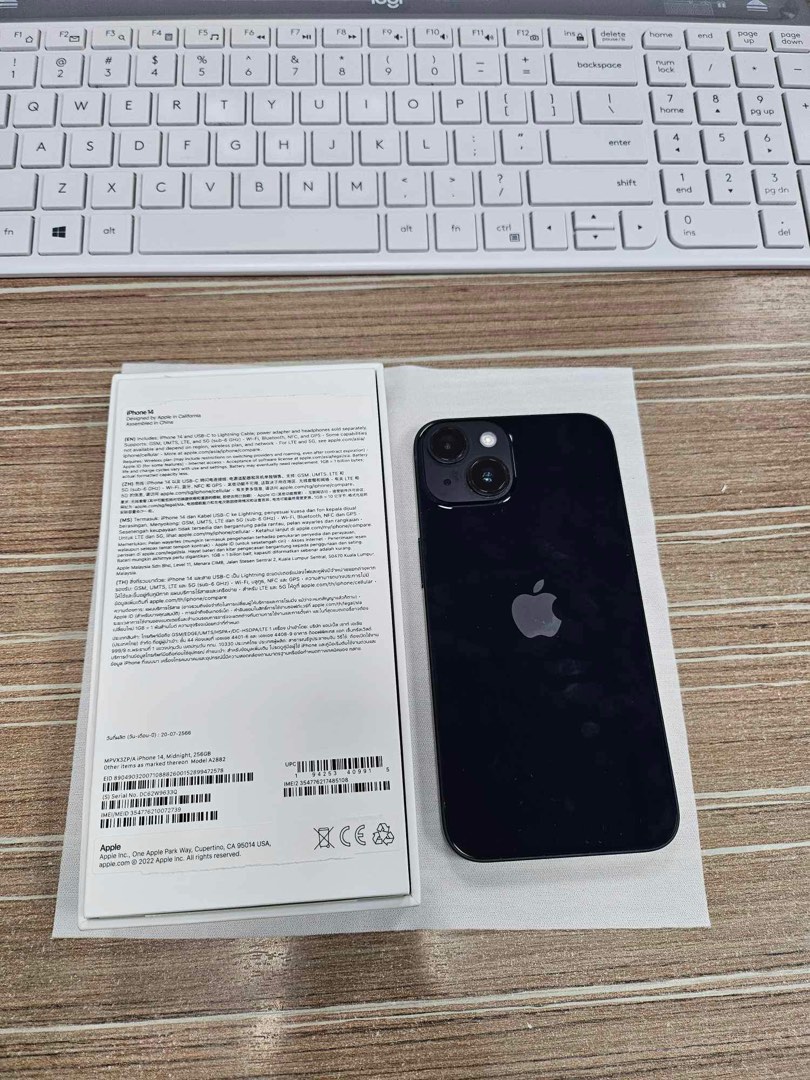iPhone 14 Midnight Black 256Gb, Mobile Phones & Gadgets, Mobile Phones ...