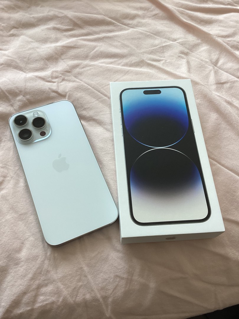 iPhone 14 Pro Max Silver 256GB, Mobile Phones & Gadgets, Mobile Phones ...