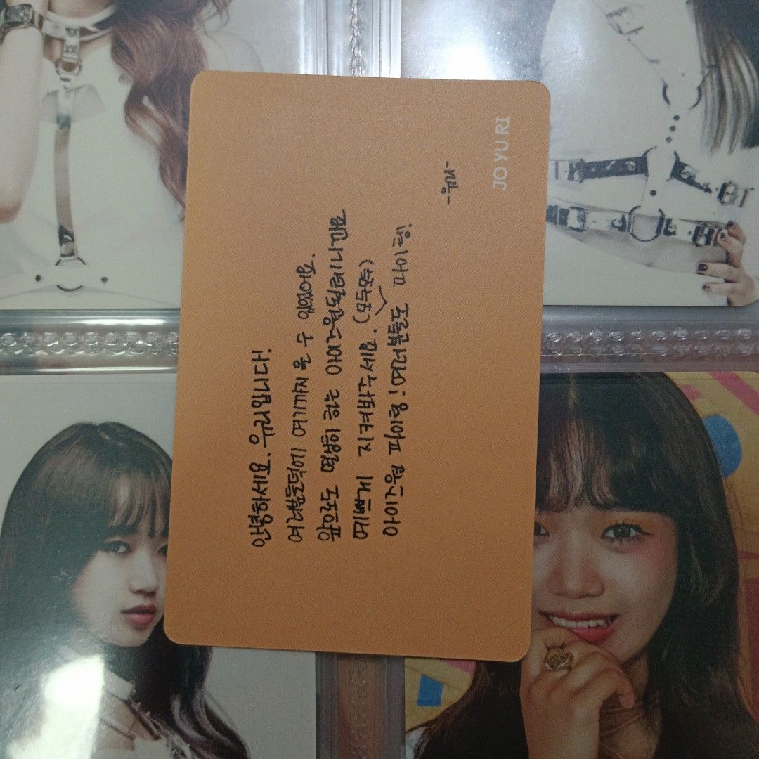 izone jo yuri color*iz pc, Hobbies & Toys, Memorabilia & Collectibles ...