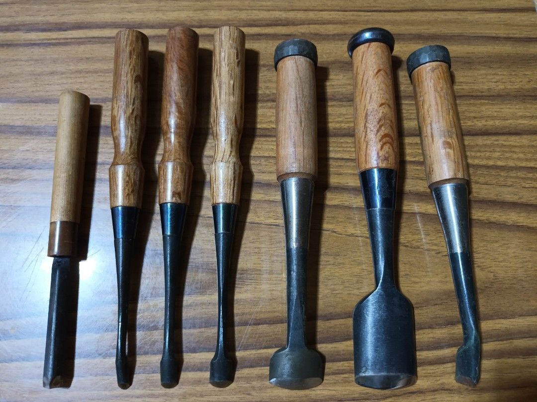 Japanese carving chisels set, Hobbies & Toys, Memorabilia ...