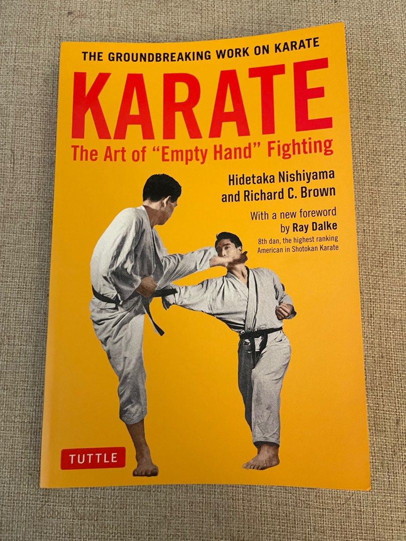 Karate book by Hidetaka Nishiyama , Richard Brown, Hobbies & Toys ...