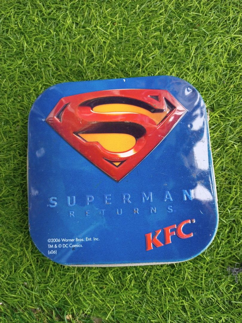 KFC Superman CD holder, Audio, Portable Audio Accessories on Carousell