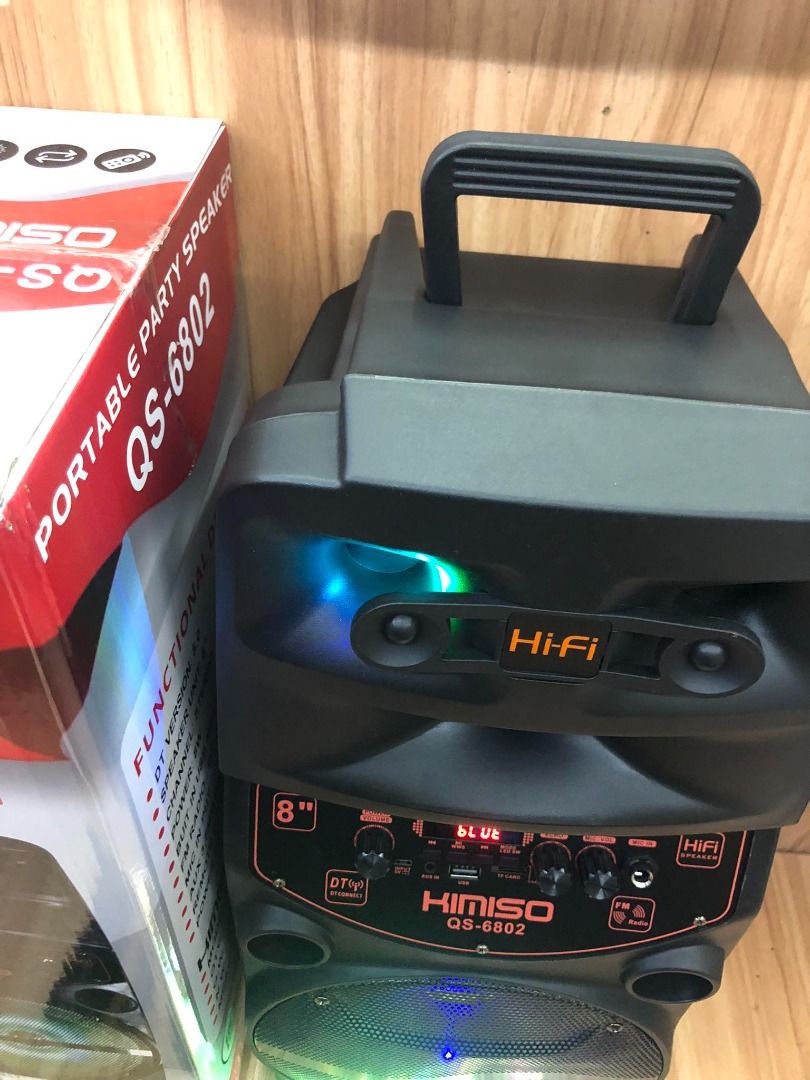 KIMISO PORTABLE SPEAKER QS-6802, Audio, Soundbars, Speakers ...