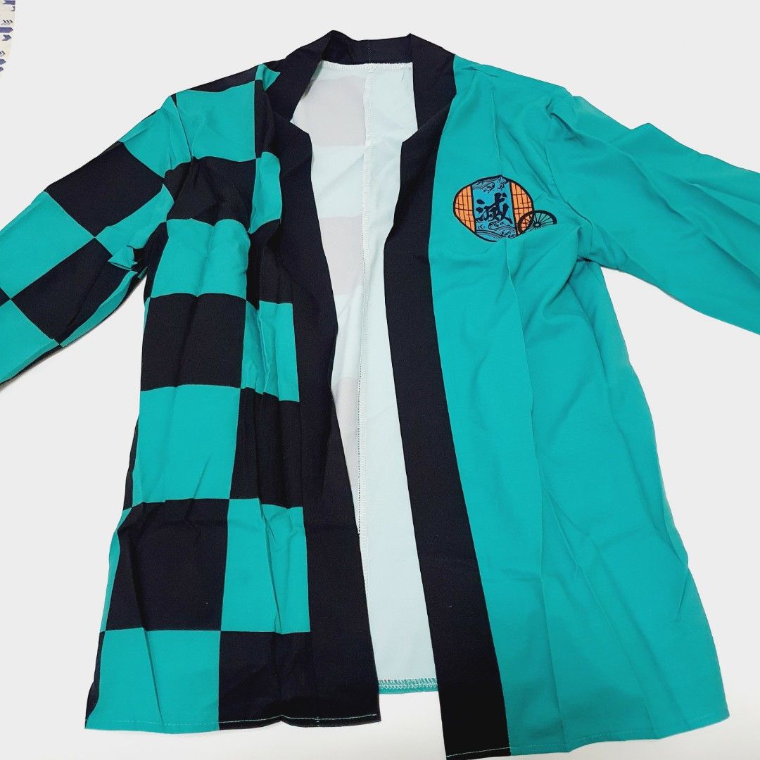 Kimitsu no Yaiba Demon Slayer Tanjiro Haori Kimoni Cardigan, Hobbies ...
