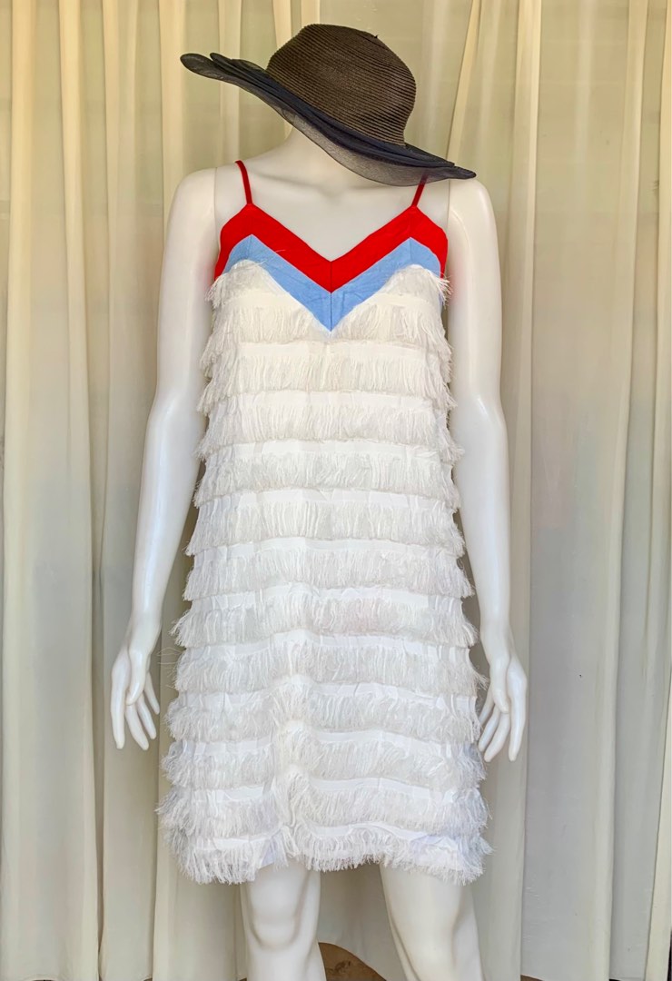 KOREAN STYLE FRINGE DRESS, Women's Fashion, Dresses & Sets, Dresses on ...
