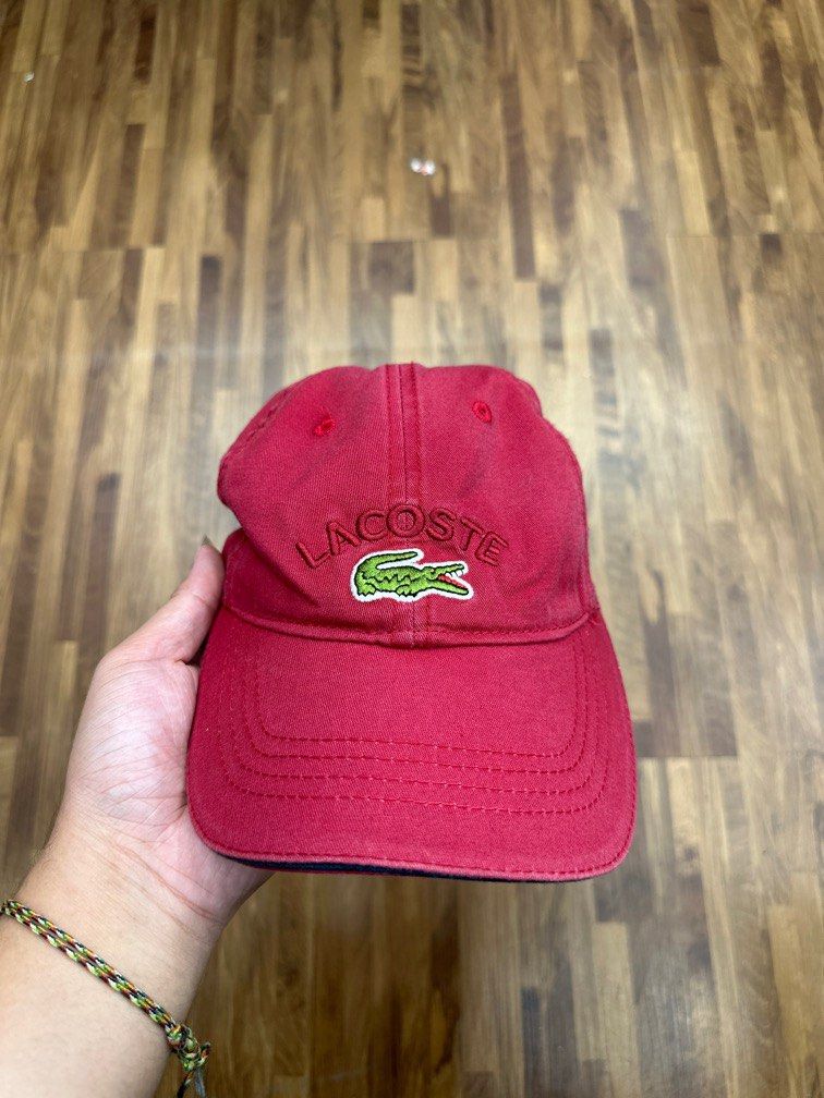 Lacoste Caps, Fesyen Pria, Aksesoris, Topi di Carousell