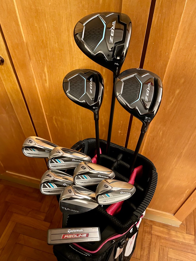 Ladies Taylormade RBZ Black Full Complete Golf Set, Sports Equipment ...