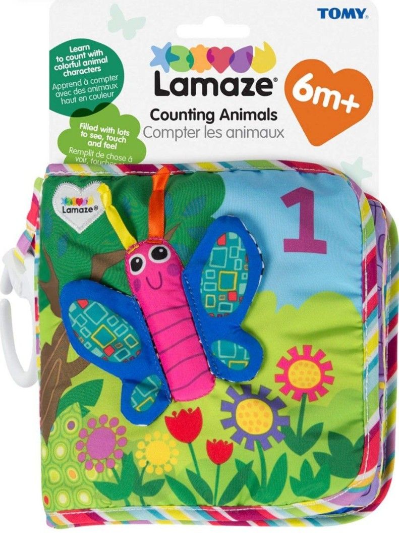 Lamaze counting animals soft book, Hobbies & Toys, Books & Magazines ...