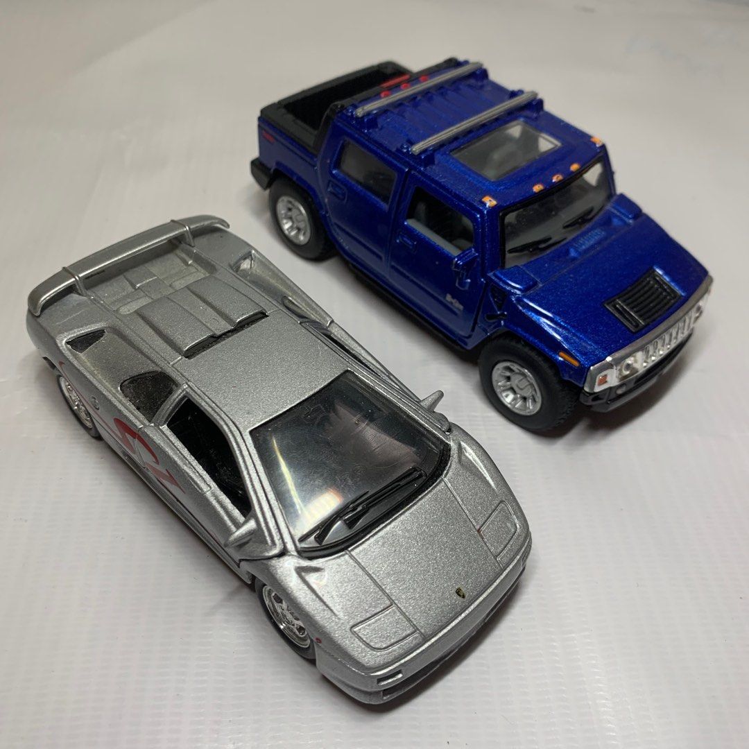 Lamborghini Diablo & Hummer H2, Hobbies & Toys, Toys & Games on Carousell