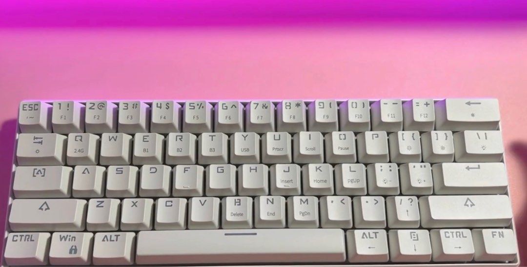 Langtu G1000 | 61 Keys Mechanical Keyboard - Blue Switch | Three Mode ...