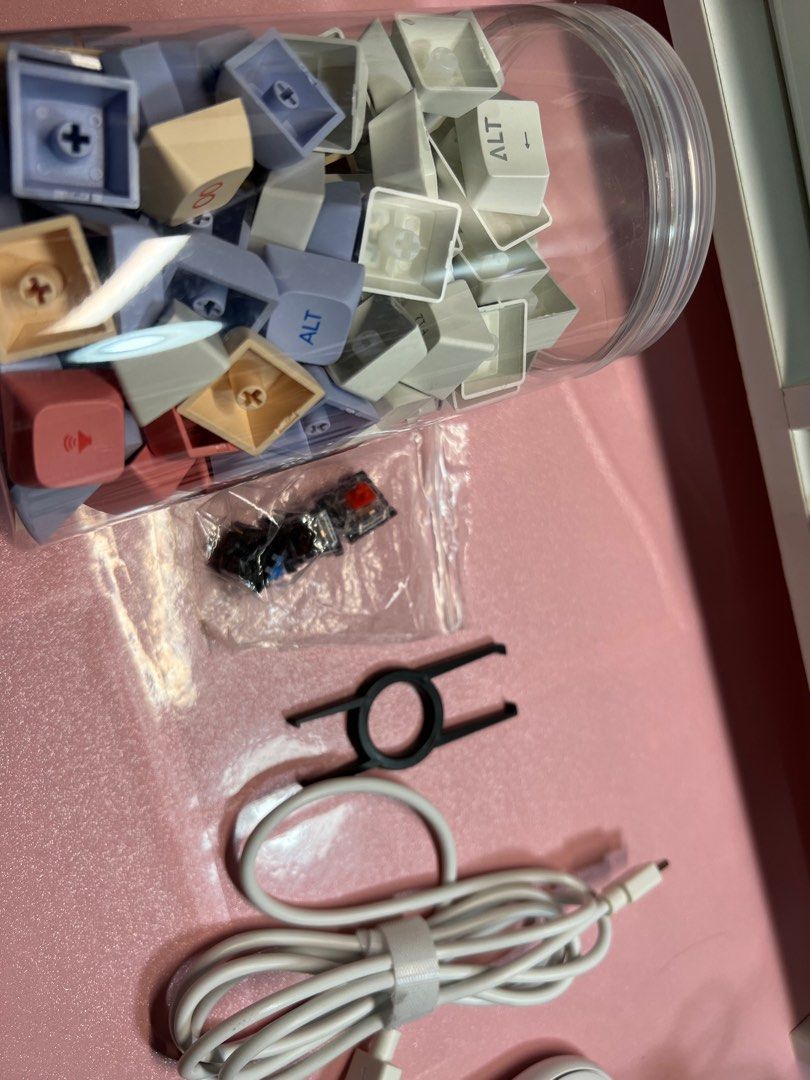 Langtu G1000 | 61 Keys Mechanical Keyboard - Blue Switch | Three Mode ...