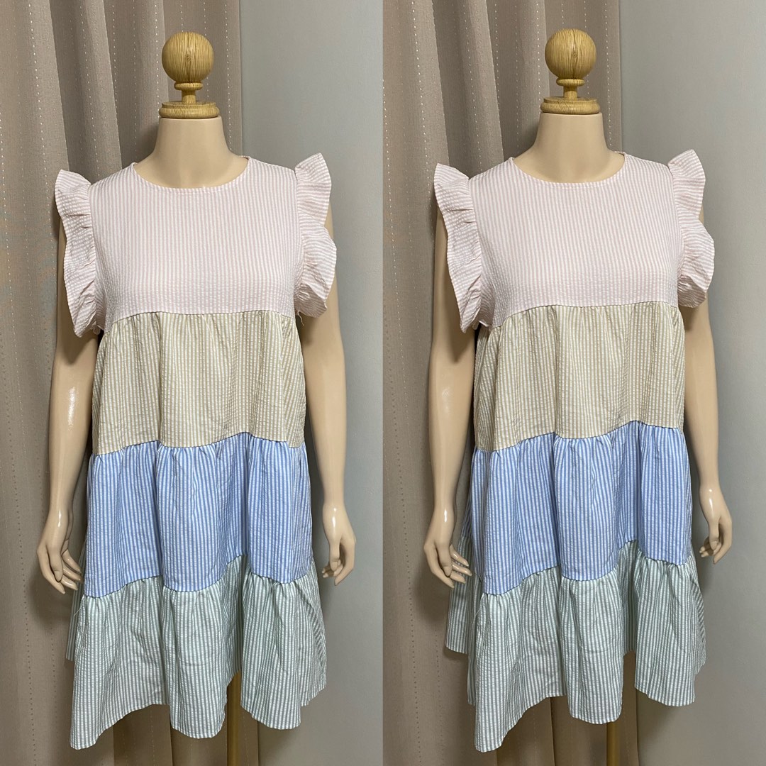 Layered dress, Women's Fashion, Dresses & Sets, Dresses on Carousell