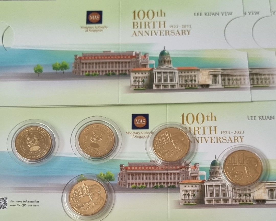 LEE KUAN YEW COIN, Hobbies & Toys, Memorabilia & Collectibles, Currency ...