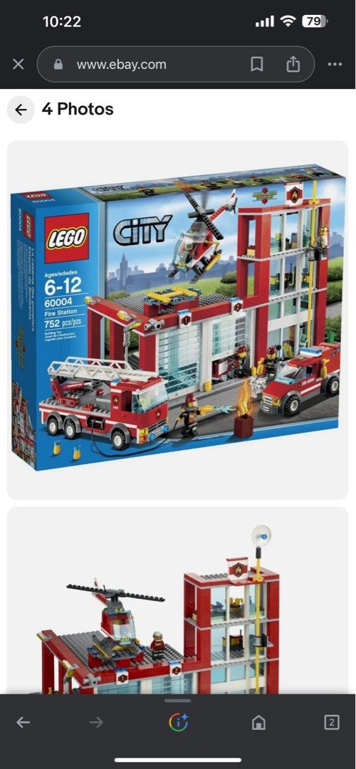 Lego City Fire Station 60004, Hobbies & Toys, Toys & Games on Carousell